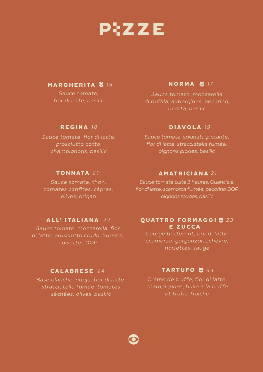 Zapi | Restaurant Italien & Pizzeria à Paris 1er | Pizza Maison